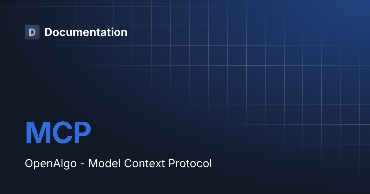 MCP | Documentation
