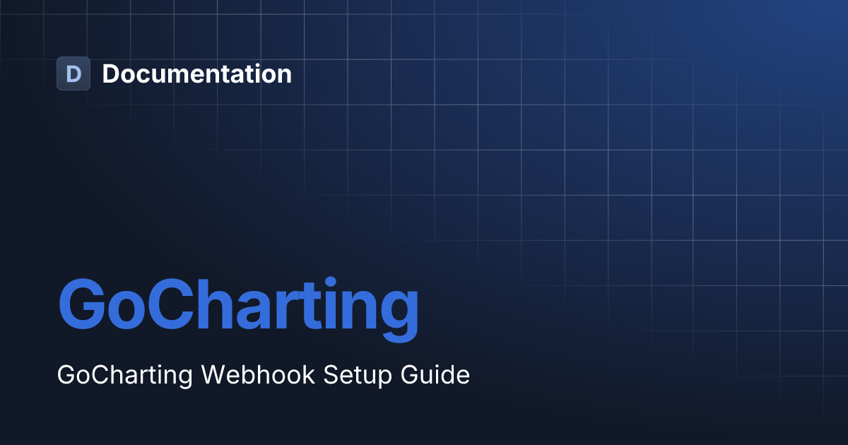 GoCharting | Documentation