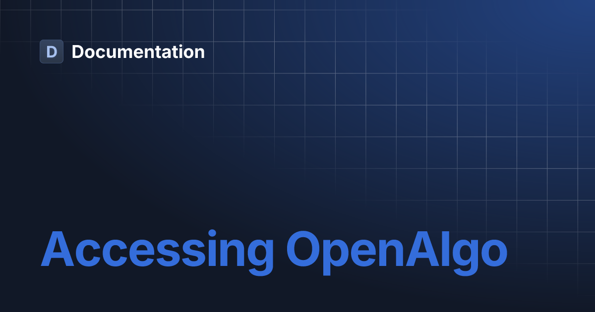 Accessing OpenAlgo | Documentation